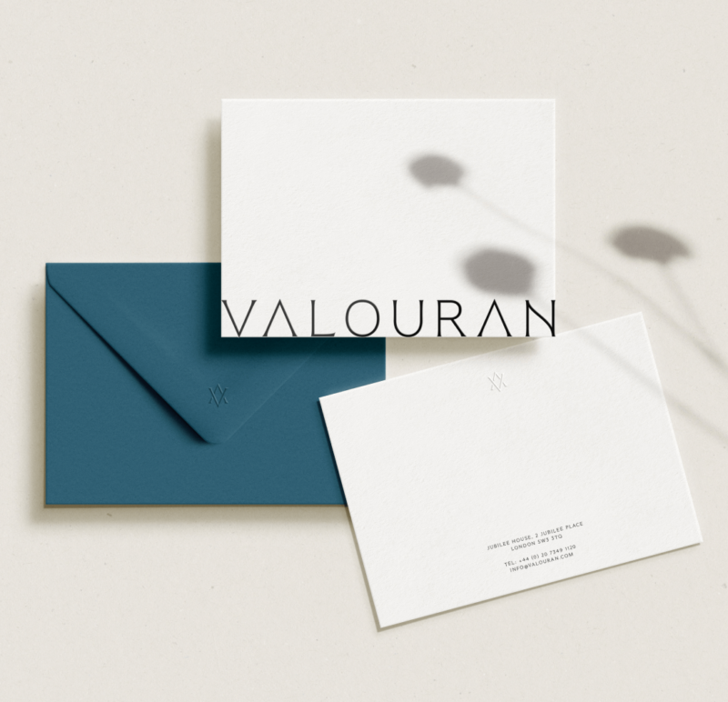 Valouran - Pollitt & Partners brand identity and website